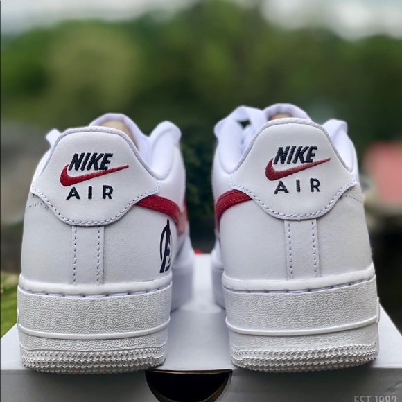 Nike | Shoes | Custom Painted Marvel Avengers Nike Air Force S | Poshmark